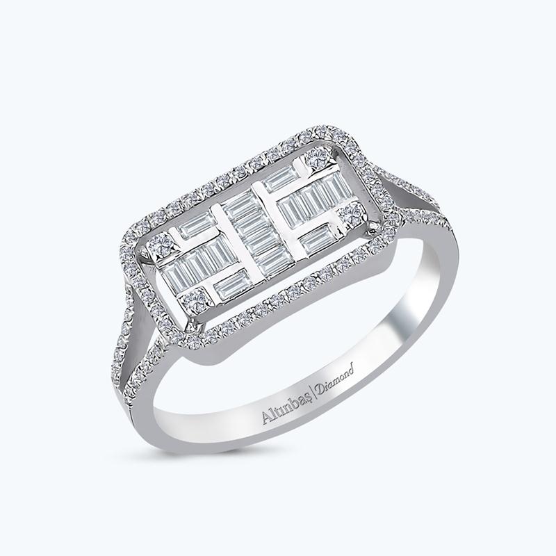 Pırlanta Baget Yüzükler