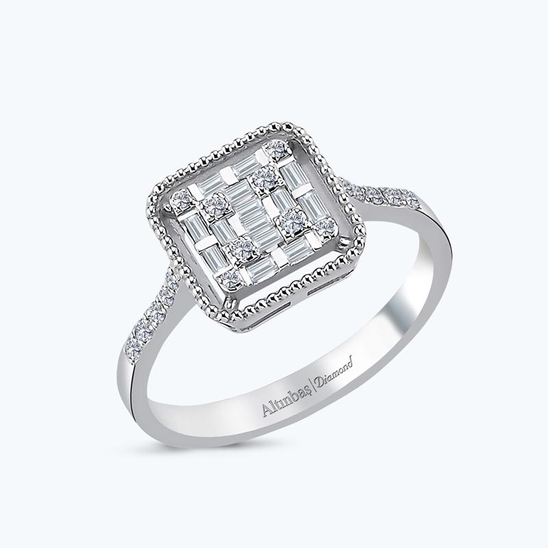 Pırlanta Baget Yüzükler