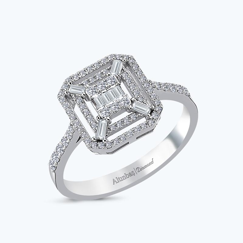 Pırlanta Baget Yüzükler