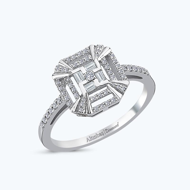 Pırlanta Baget Yüzükler