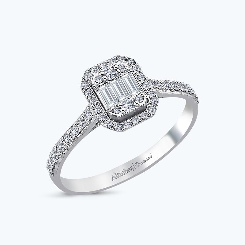 Pırlanta Baget Yüzükler