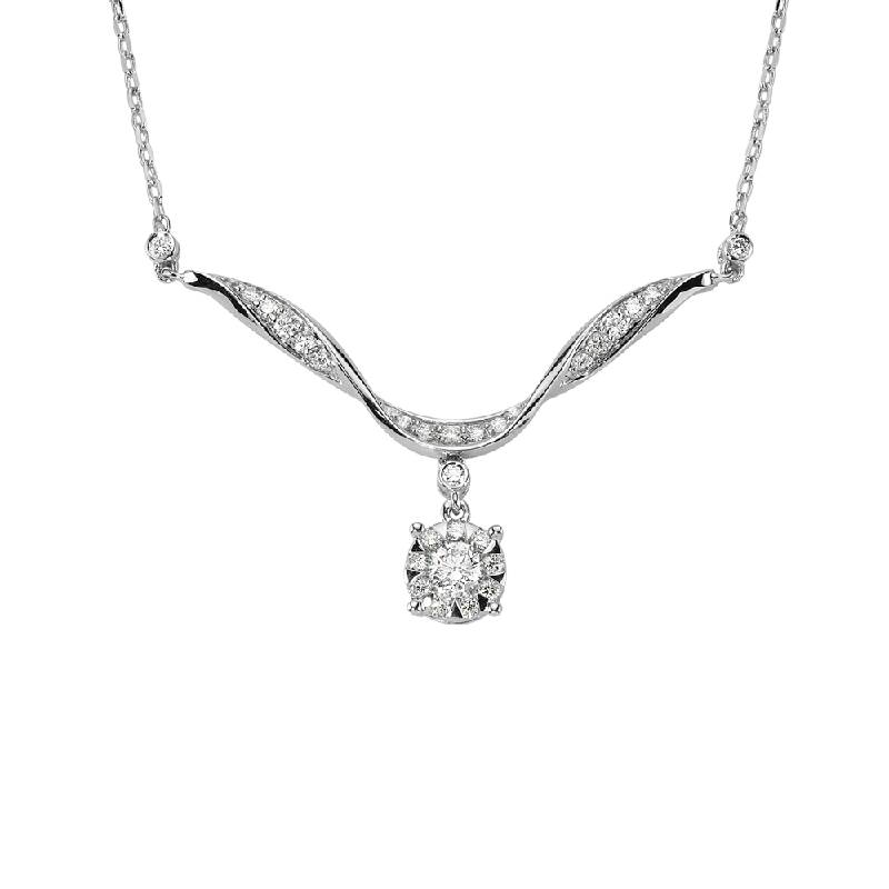 Pırlanta Tektaş Kolye