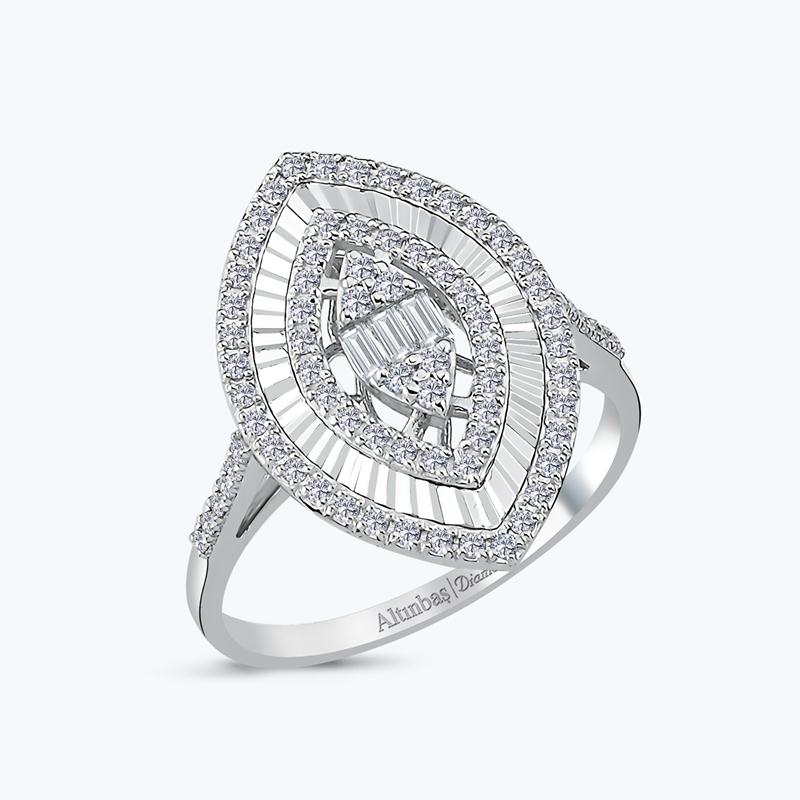 Pırlanta Baget Yüzükler