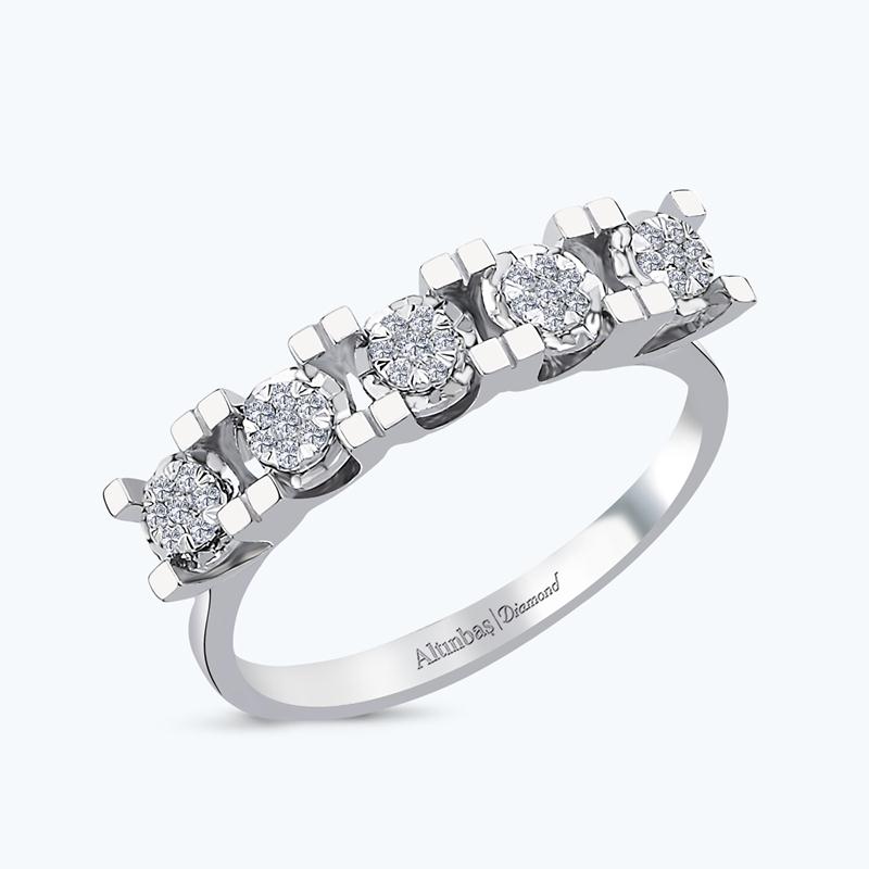 Pırlanta Beştaş Yüzük