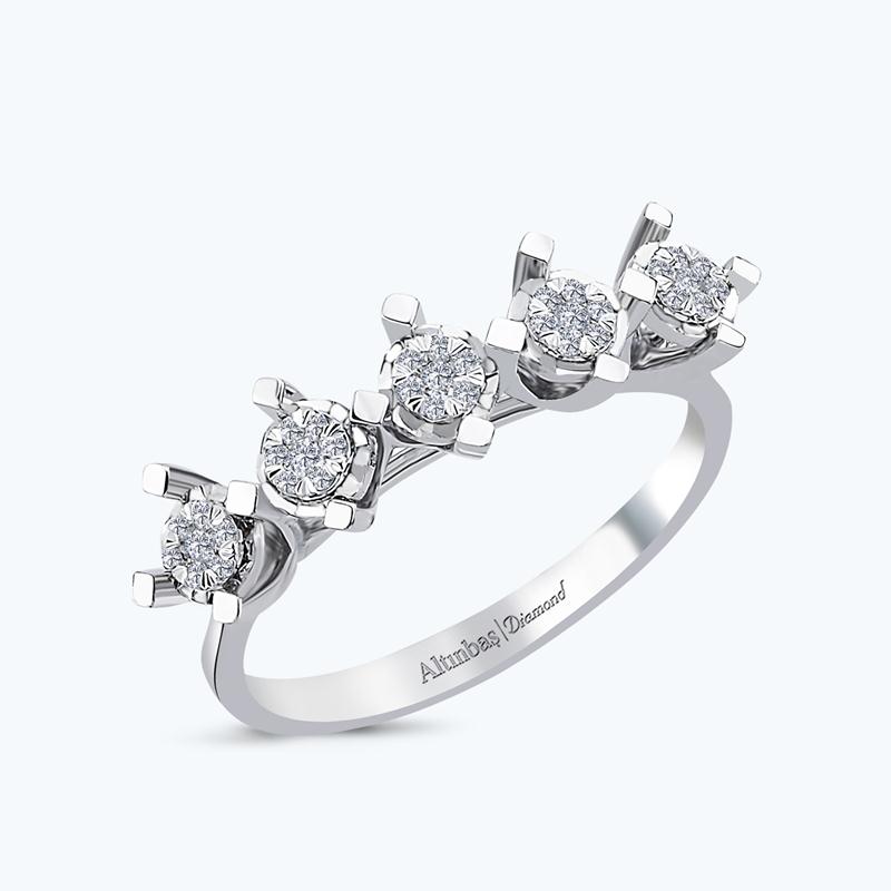 Pırlanta Beştaş Yüzük