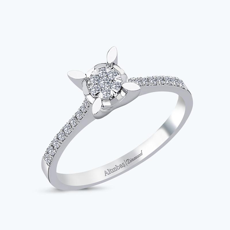 Pırlanta Tektaş Yüzük