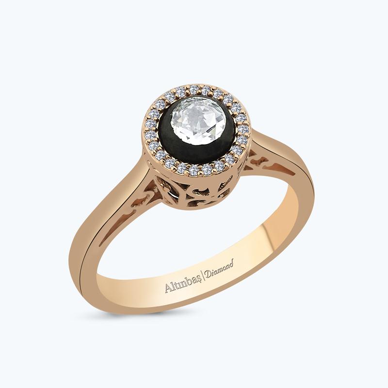 Elmas Tektaş Yüzük