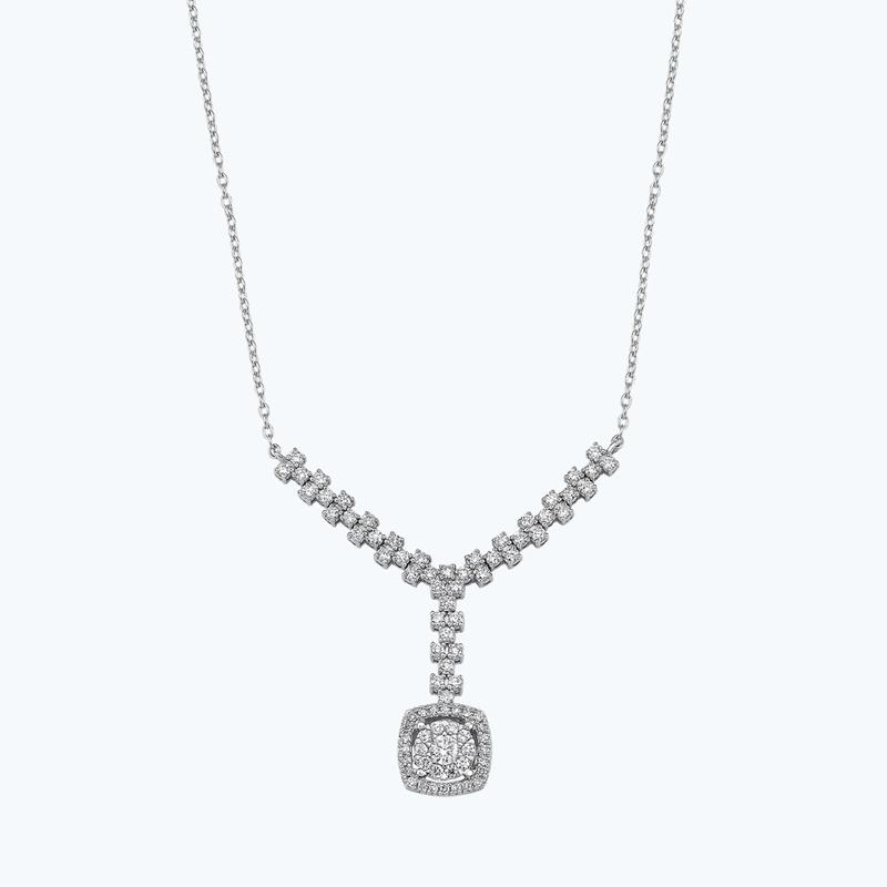 Pırlanta Tektaş Kolye