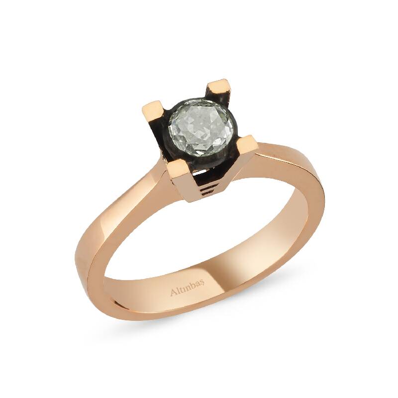 Elmas Tektaş Yüzük