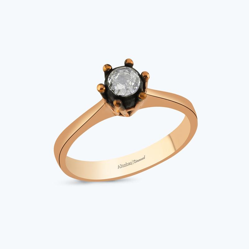 Elmas Tektaş Yüzük