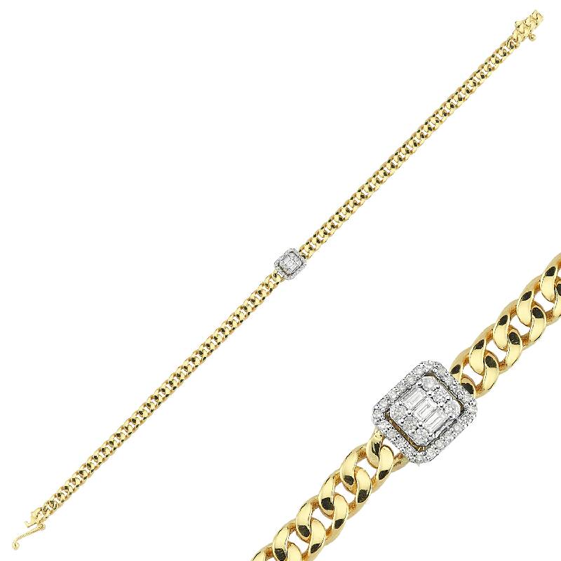 Pırlanta Baget Bileklik