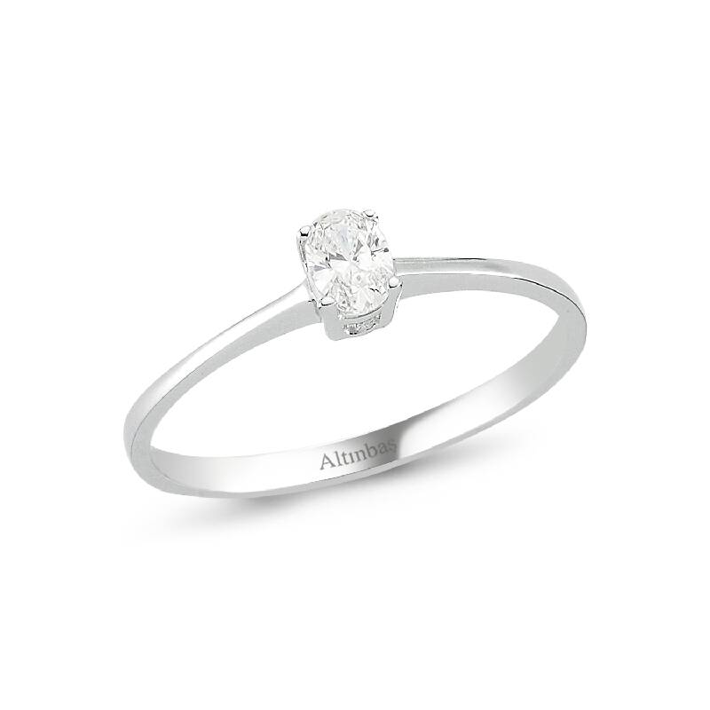 Pırlanta Tektaş Yüzük