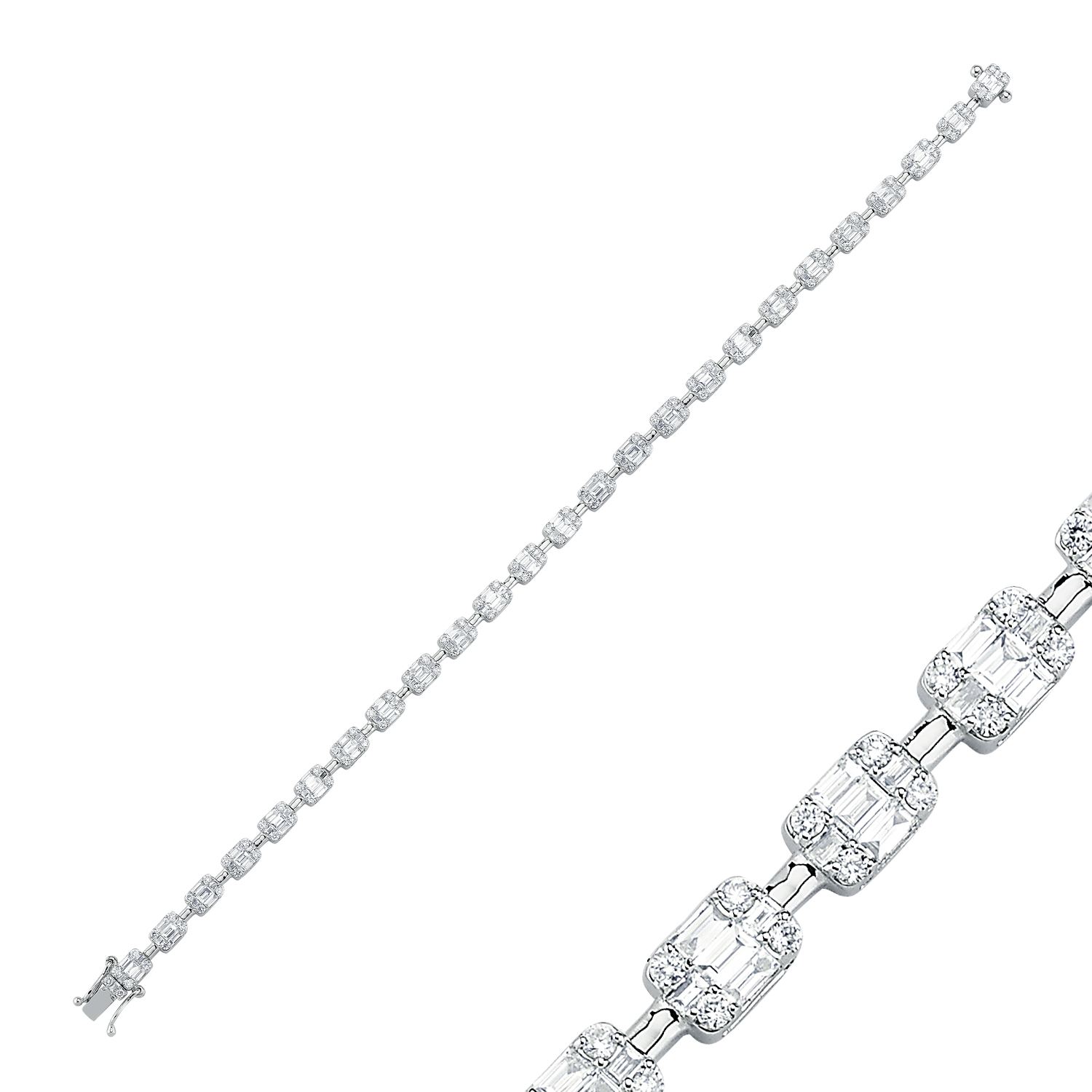 Pırlanta Baget Bileklik