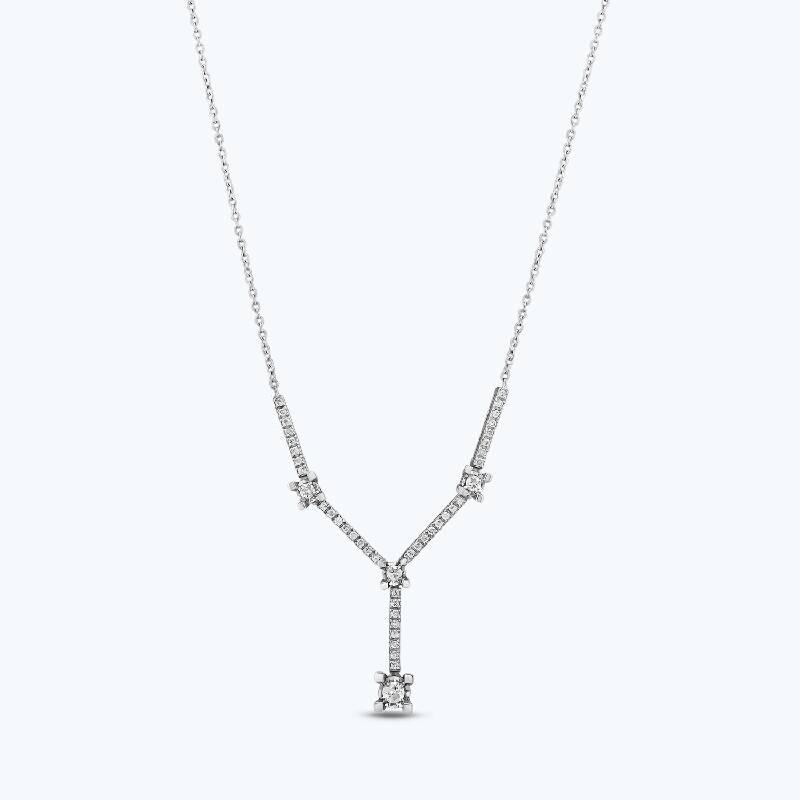 Pırlanta Tektaş Kolye