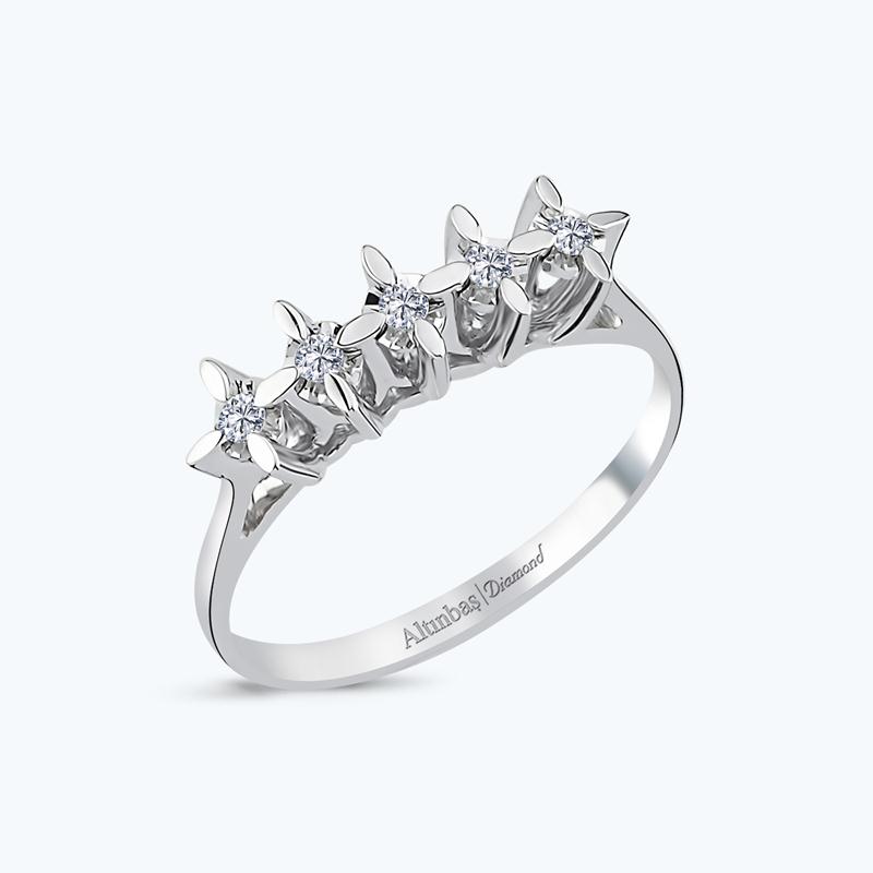 Pırlanta Beştaş Yüzük