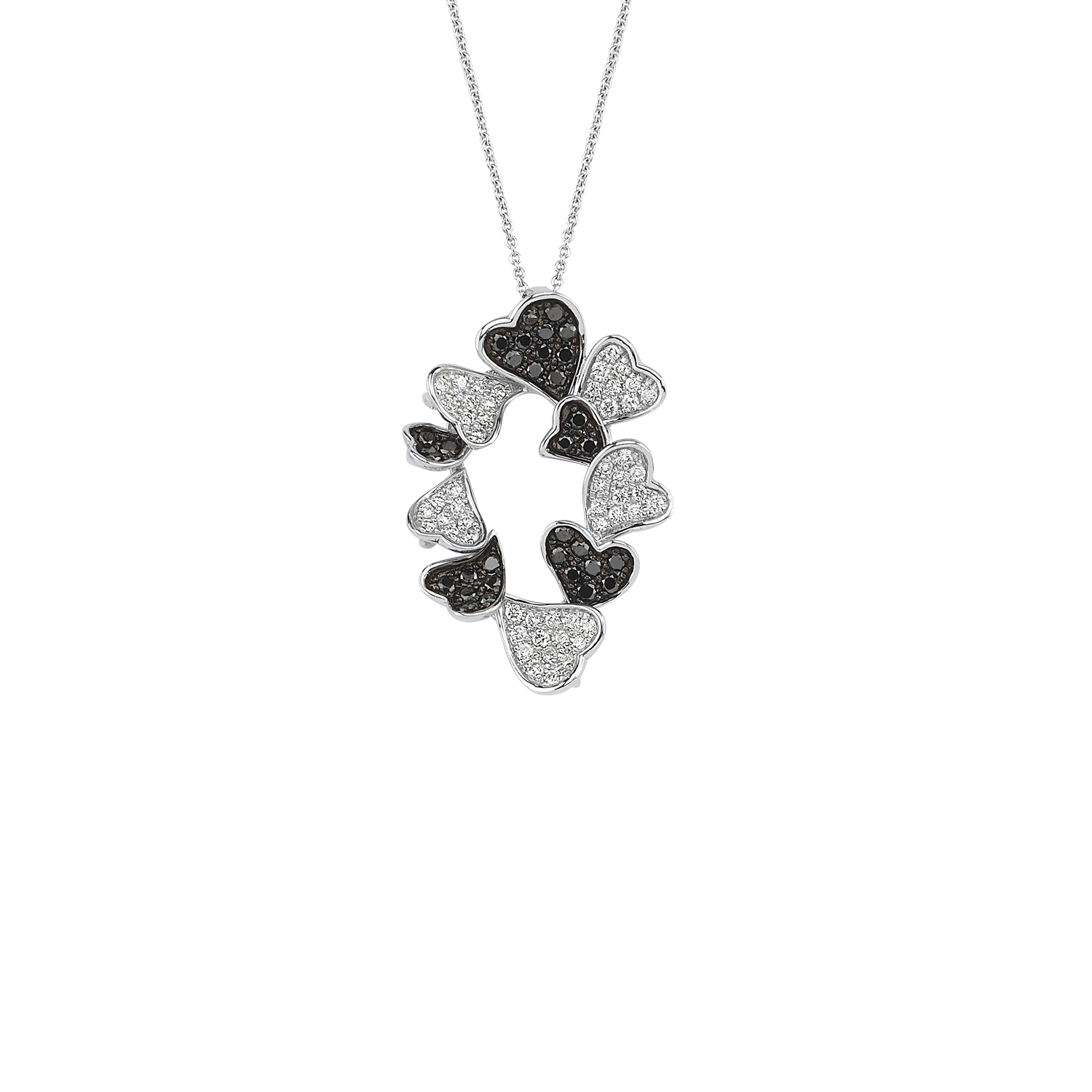 Pırlanta Kalp Kolye