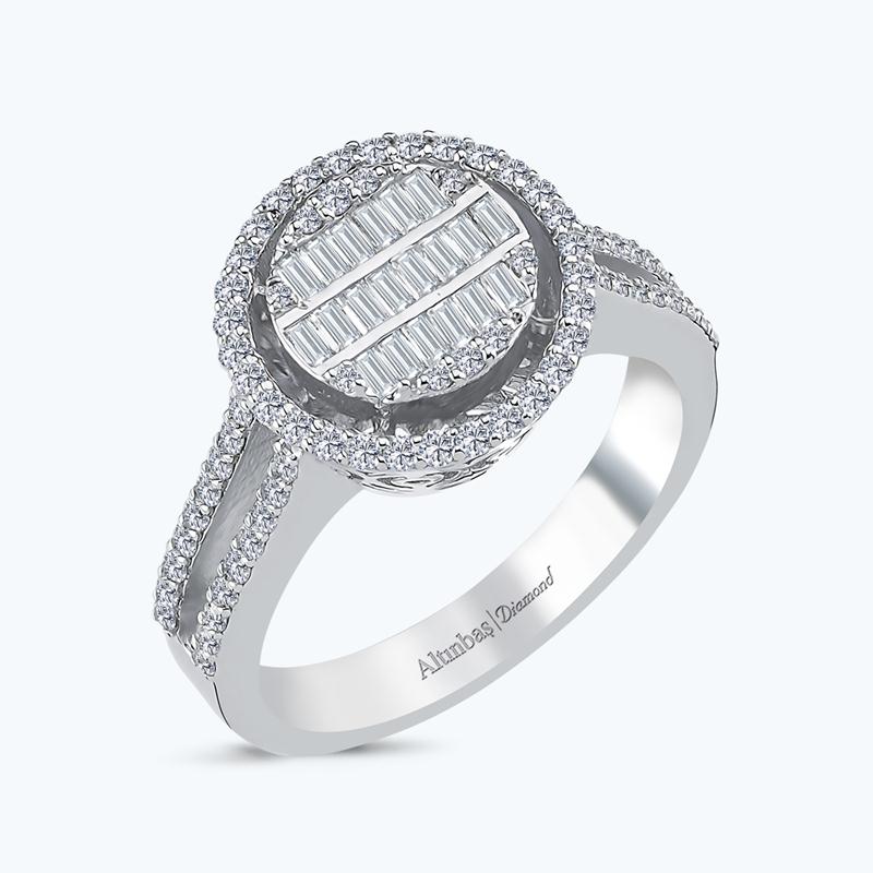 Pırlanta Baget Yüzük