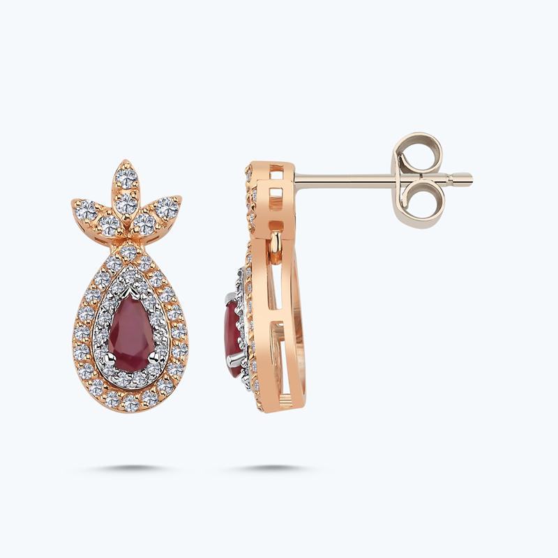 Pırlanta Yakut Kolye