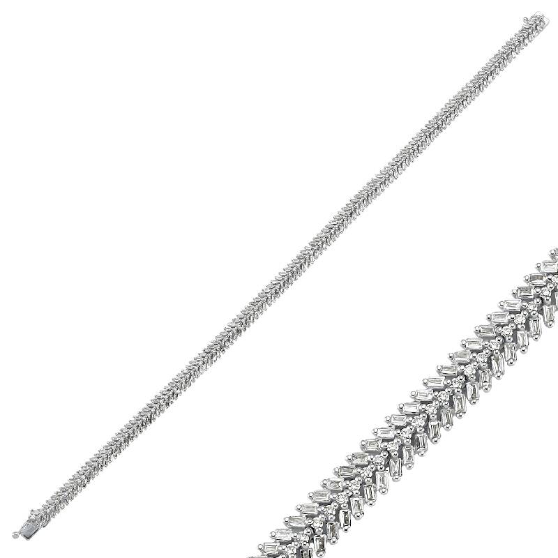 Pırlanta Su Yolu Bileklik