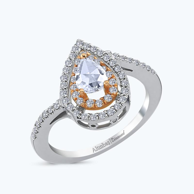 Pırlanta Damla Yüzük