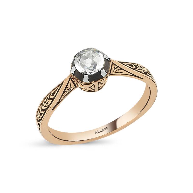 Elmas Tektaş Yüzük