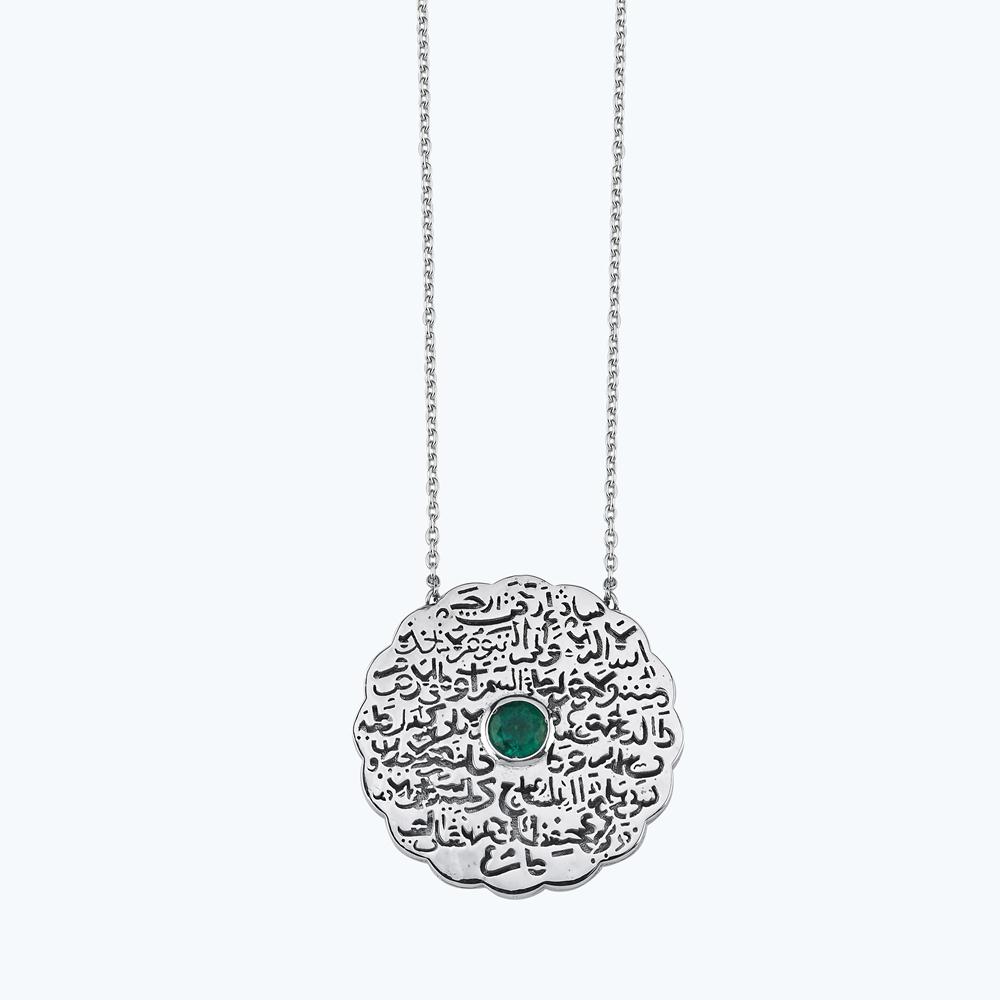 Pırlanta Zümrüt Kolye