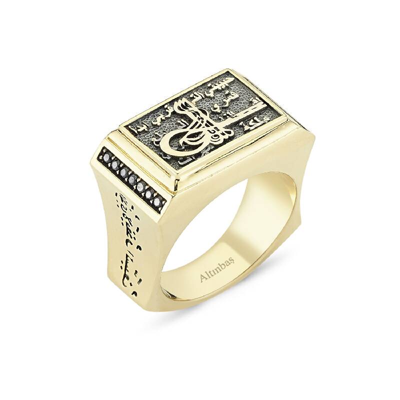 Altın Erkek Kanuni Sultan Süleyman Yüzük