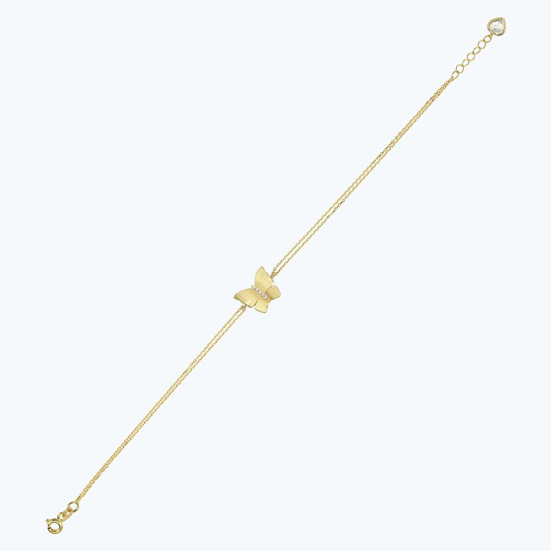 Altın Kelebek Bileklik