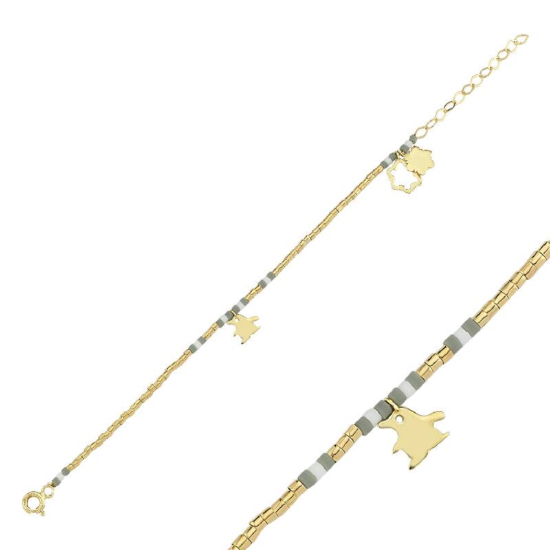 Altın Çocuk Penguen Bileklik