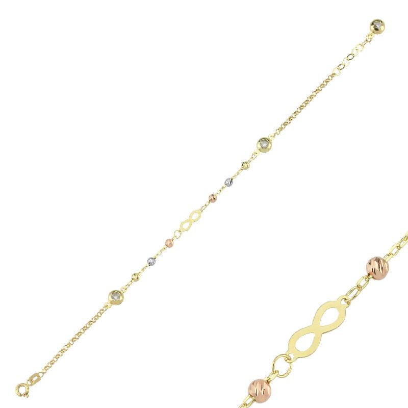 Altın Sonsuzluk Bileklik