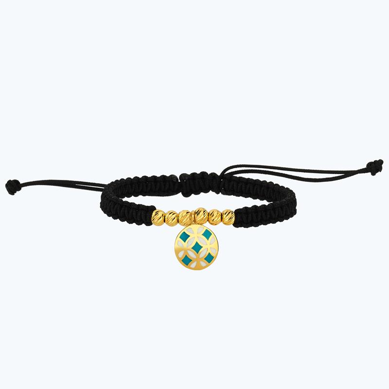 22 Ayar Altınbaş Mandala Bileklik