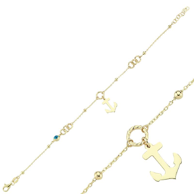 Altın Çapa Bileklik