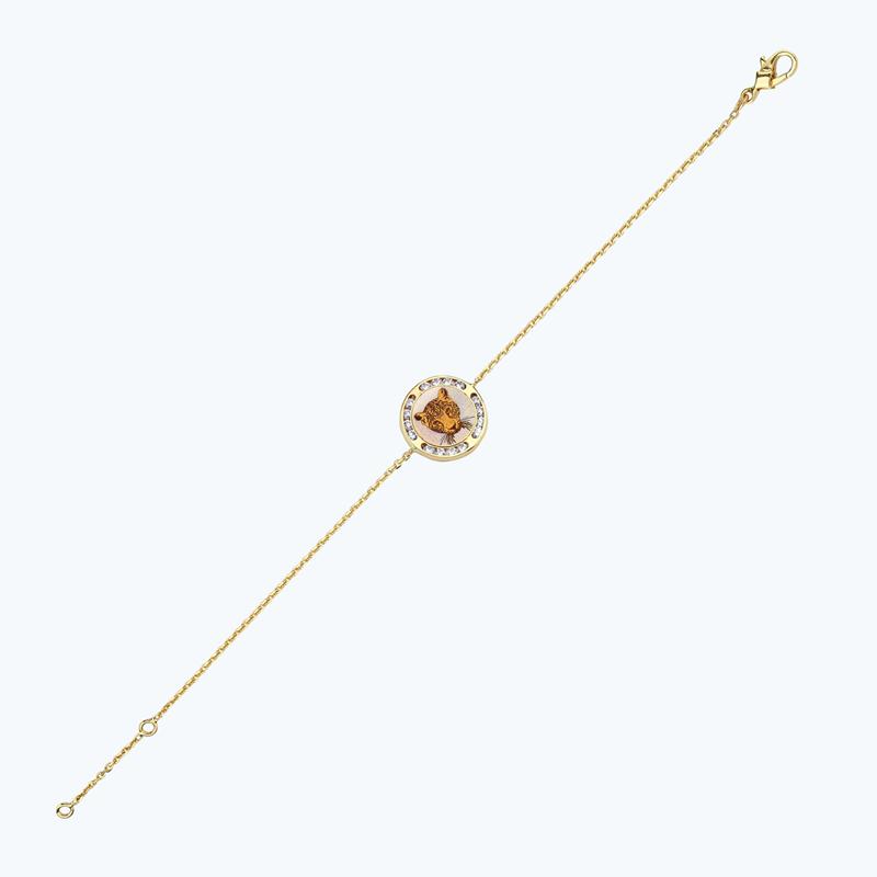 Altın Kaplan Bileklik