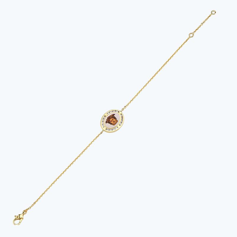 Altın Medusa Bileklik