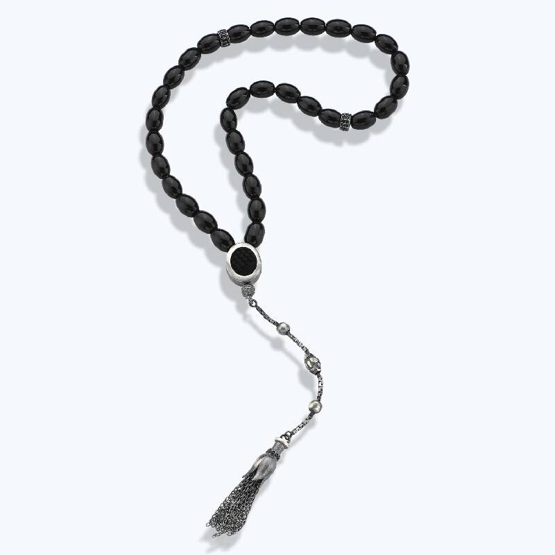 Gümüş Erkek Kiswa Tesbih