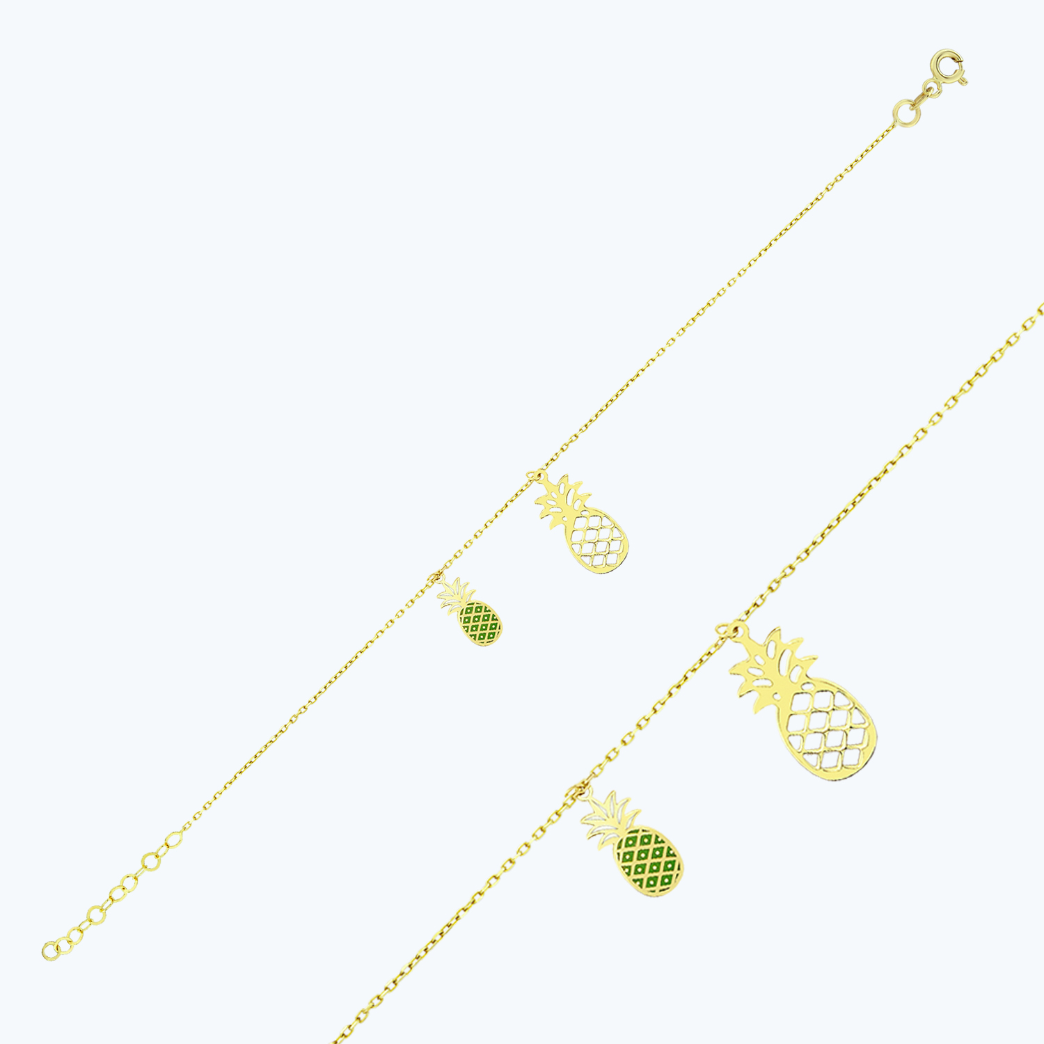 Altın Ananas Halhal