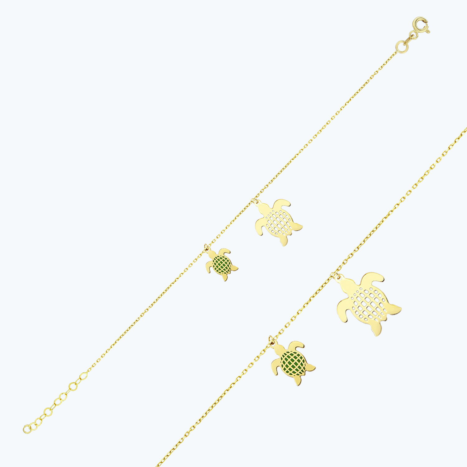 Altın Kaplumbağa Halhal