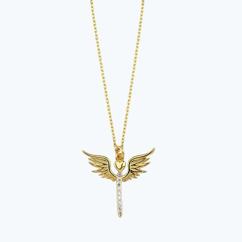 Altın Yusufçuk Kolye