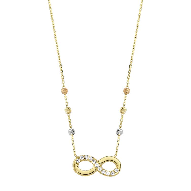 Altın Sonsuzluk Kolye