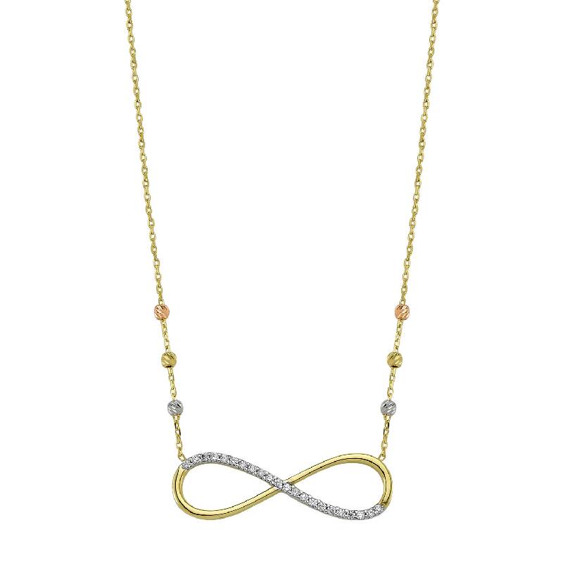 Altın Sonsuzluk Kolye