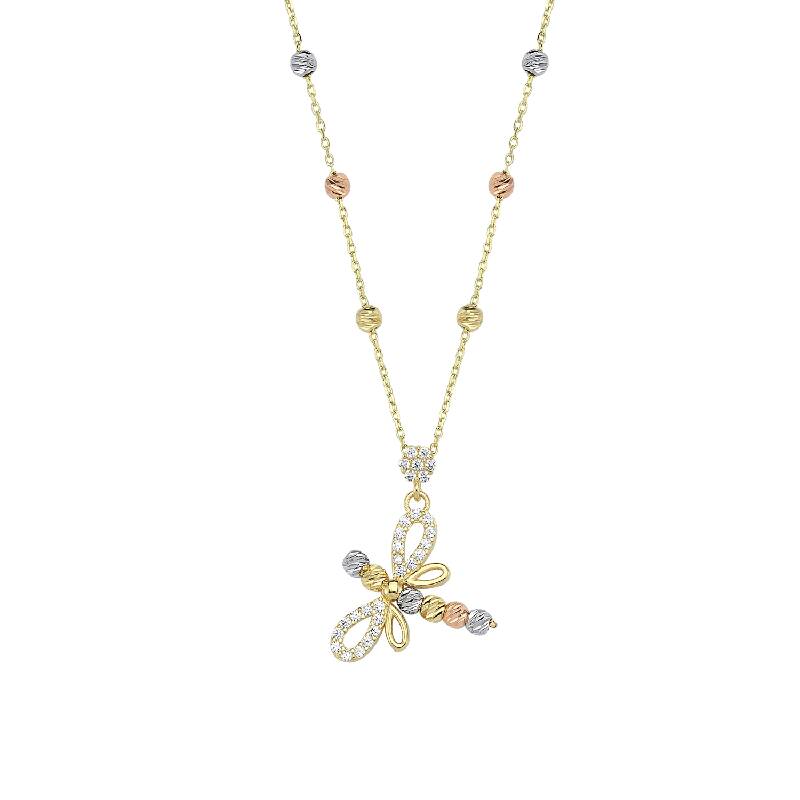 Altın Yusufçuk Kolye