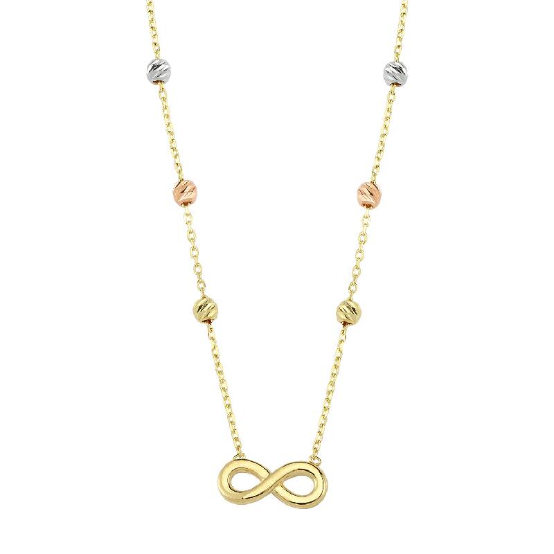 Altın Sonsuzluk Kolye