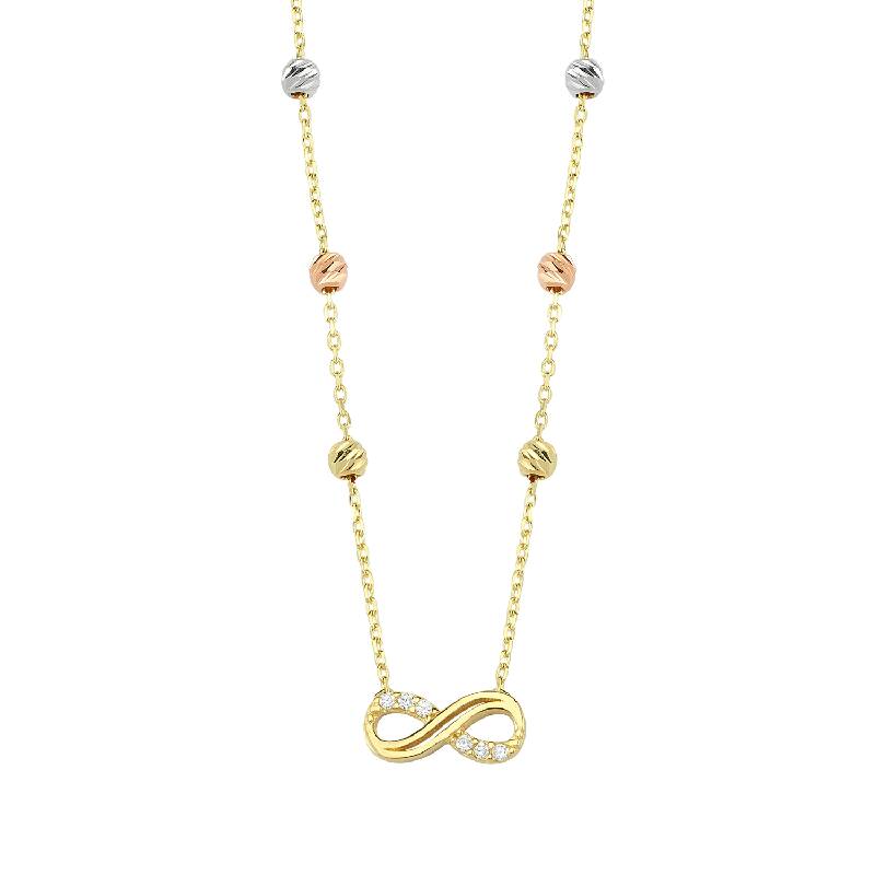 Altın Sonsuzluk Kolye