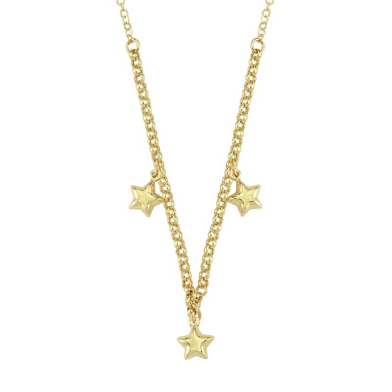 Altın Zincir Yıldız Kolye