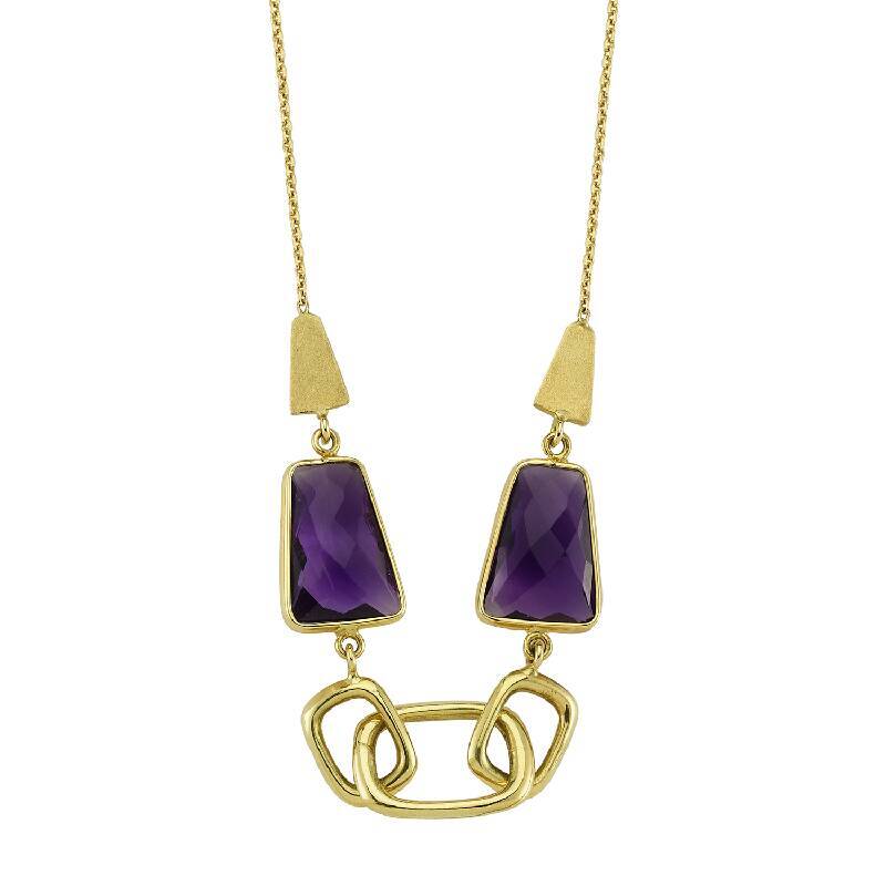 Altın Doğal Taş Kolye