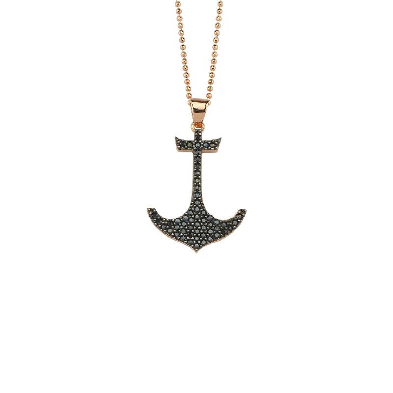 Altın Erkek Çapa Kolye