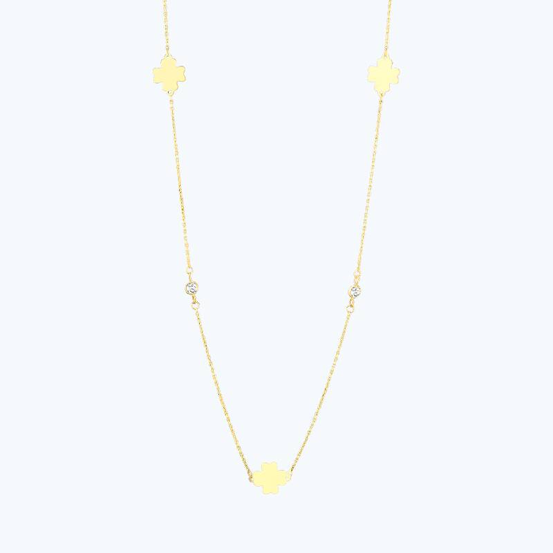 Altın Zincir Yıldız Kolye