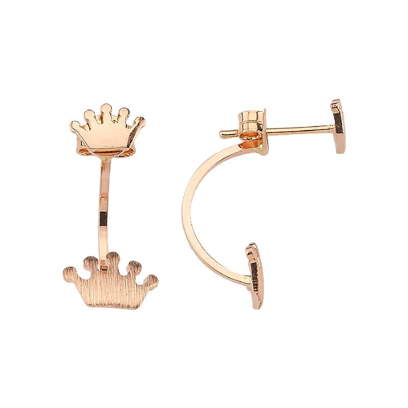 Altın Kraliçe Küpe