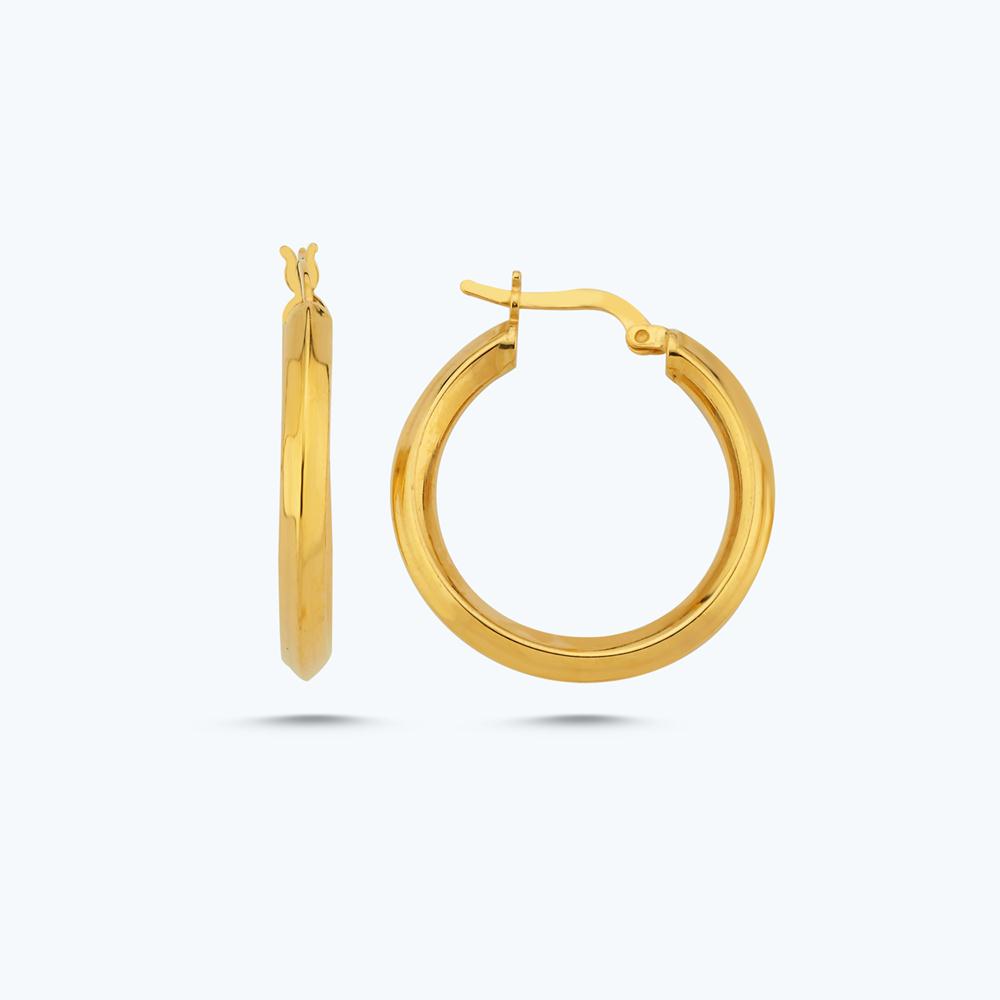 22 Ayar Altın Küpe