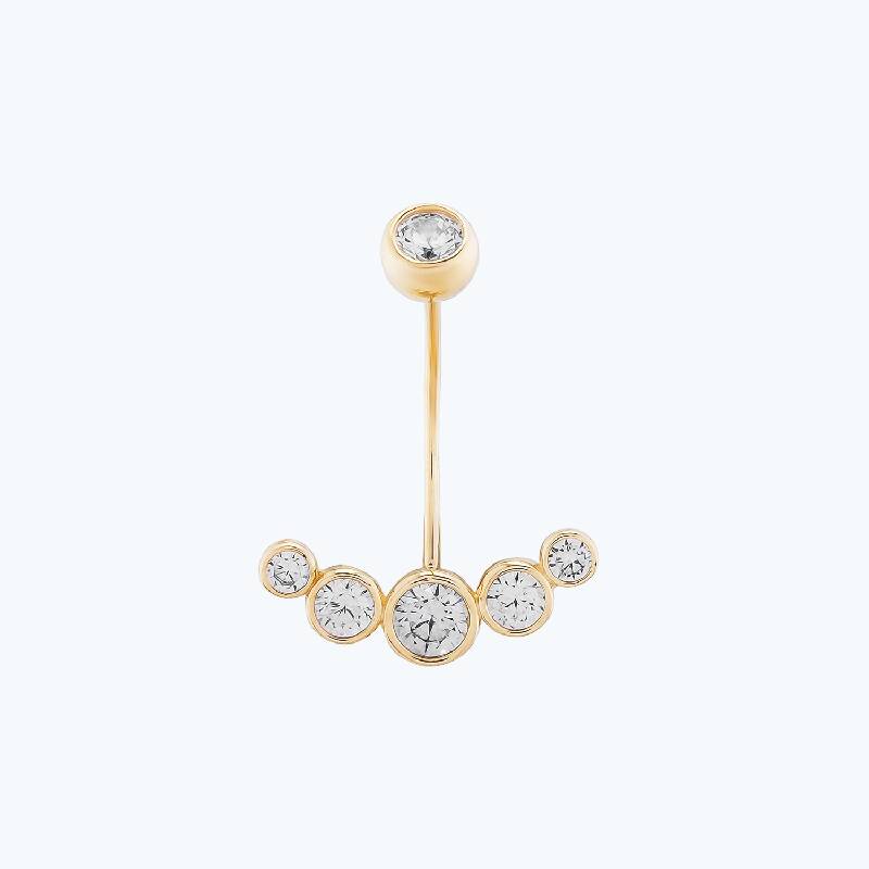 Altın Göbek Piercing